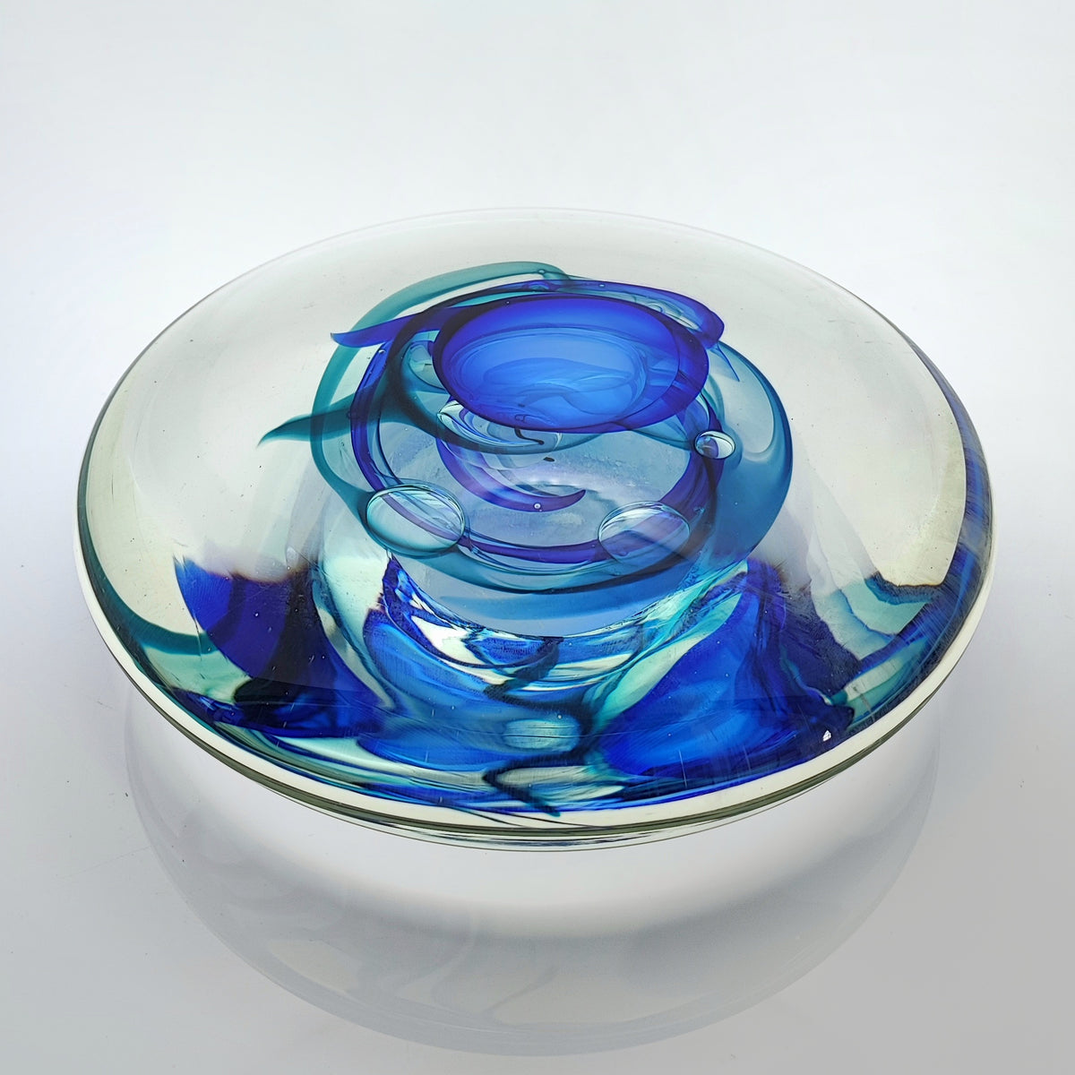 Free Form Paperweight Objet – David Reade Glass Art